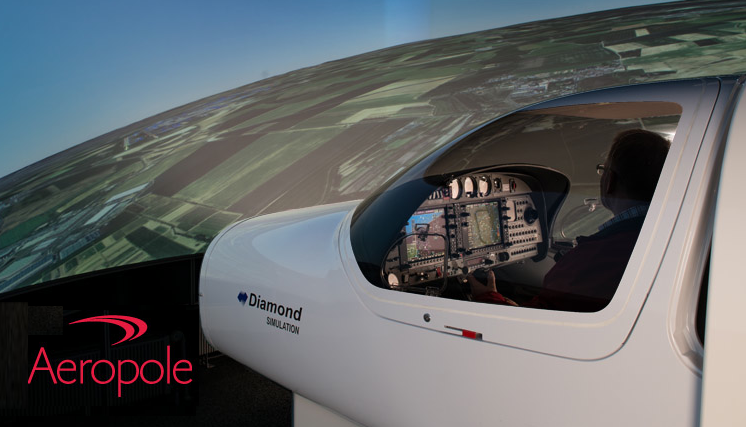 Diamond Simulation DA42 FNPT II — Aeropole Pilot Shop