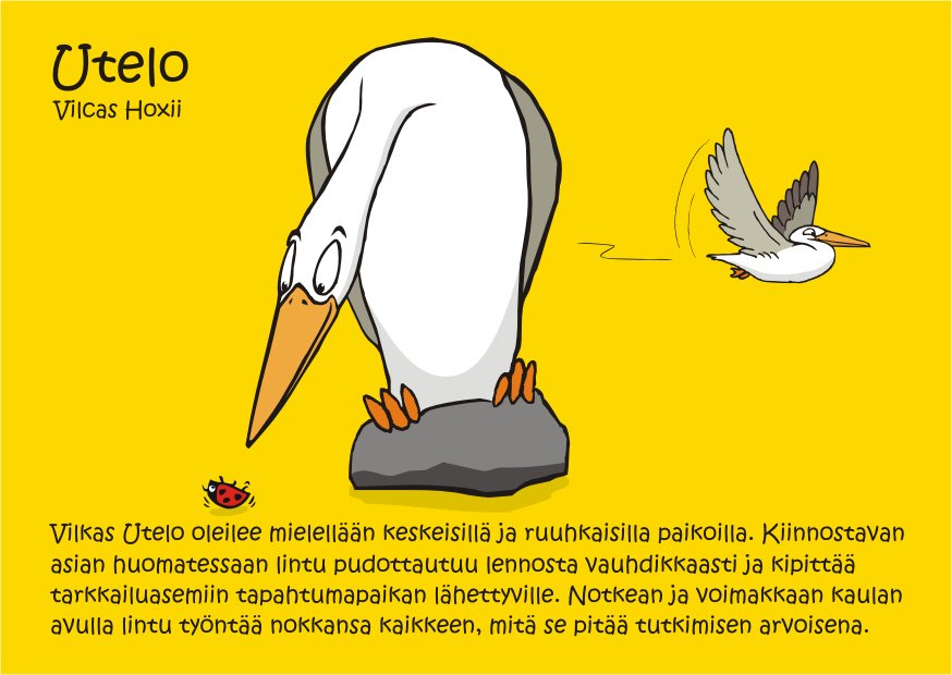 Utelo postikortti — Seikka Shop