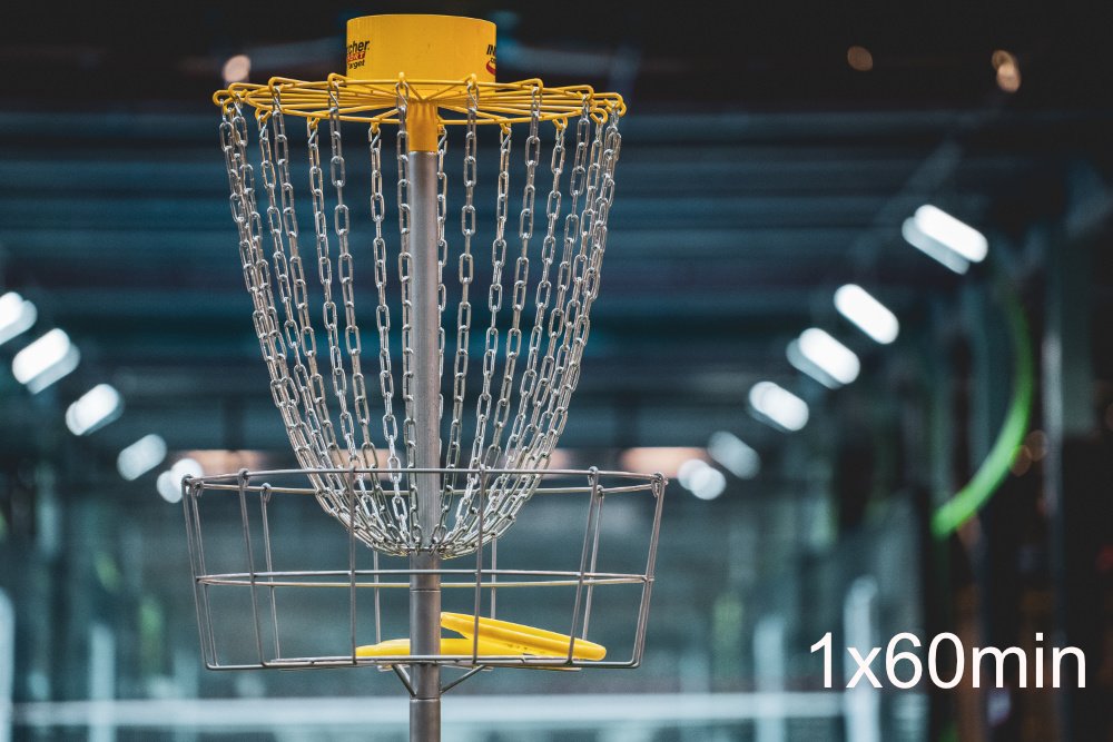 Omatoiminen treeni / Keran Hallit 60min — Helsingin Frisbeegolfvalmennus