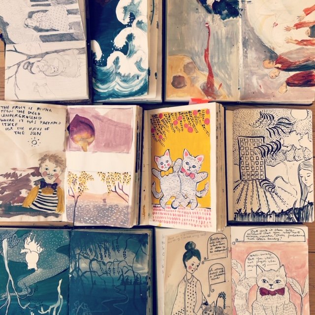 Taidepäiväkirja-verkkokurssi — IABET