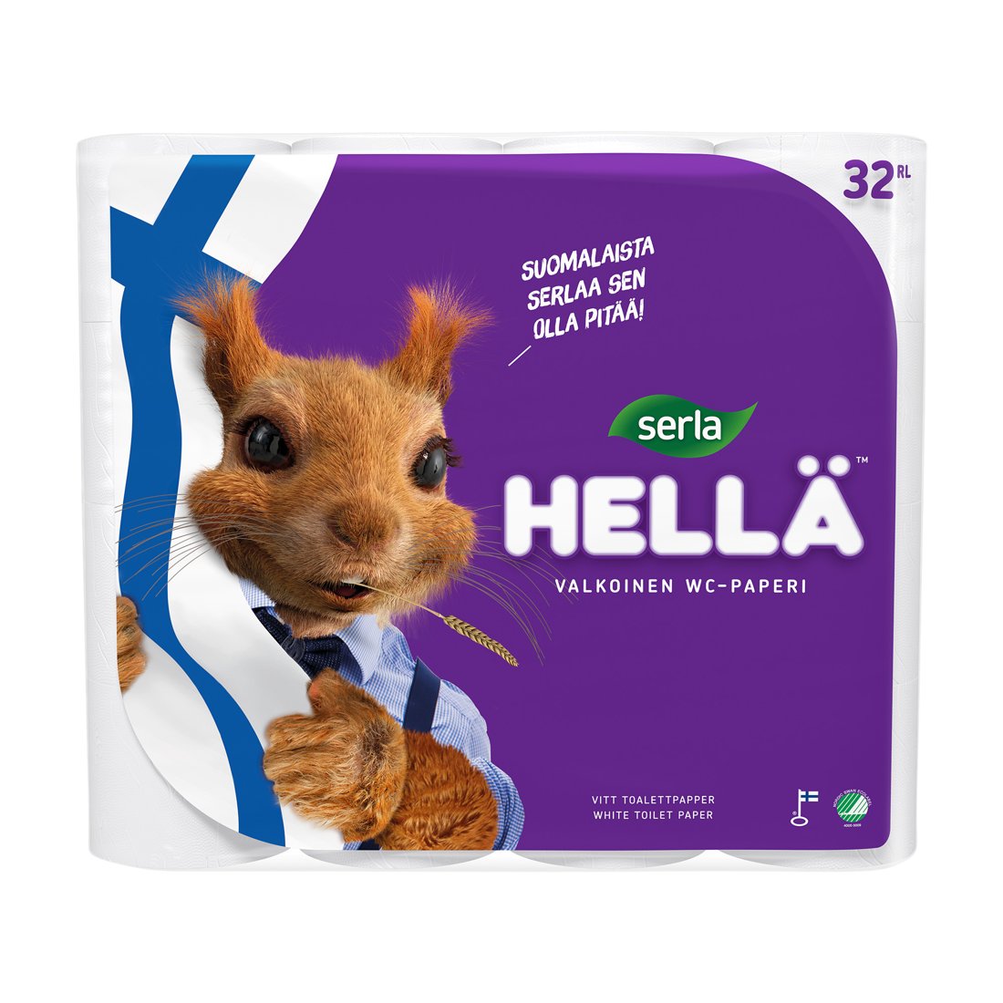 Serla Hellä wc-paperi 32 rullaa — Tue Auran Tyttöjen toimintaa