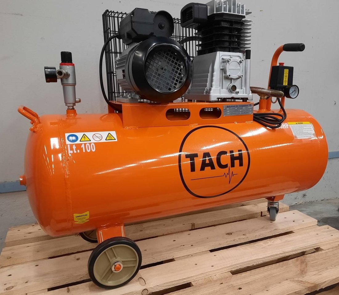 Tach Kompressori 100L/2,5Hp 230V / viikkovuokra — Testefix