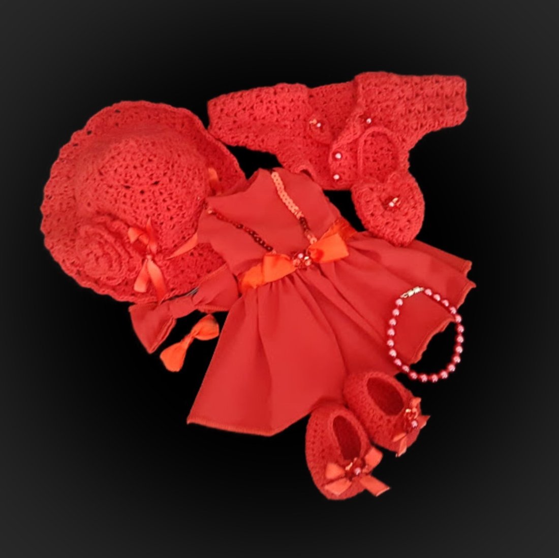 Nuken mekko asusteilla — Alisa Designs - Handmade with Love