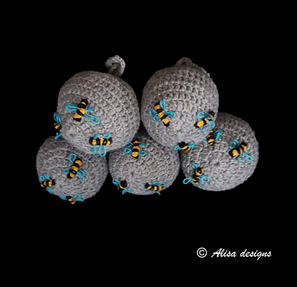 Valeampiaispesä 5 kpl — Alisa Designs - Handmade with Love