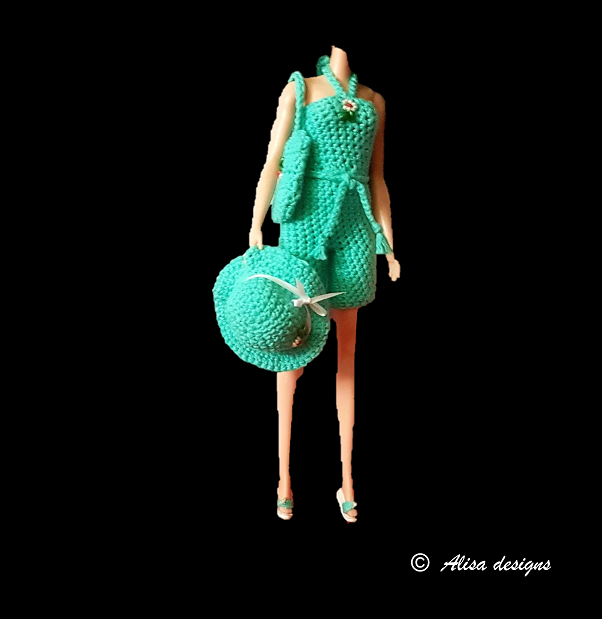 Barbie rannalla 7 — Alisa Designs - Handmade with Love