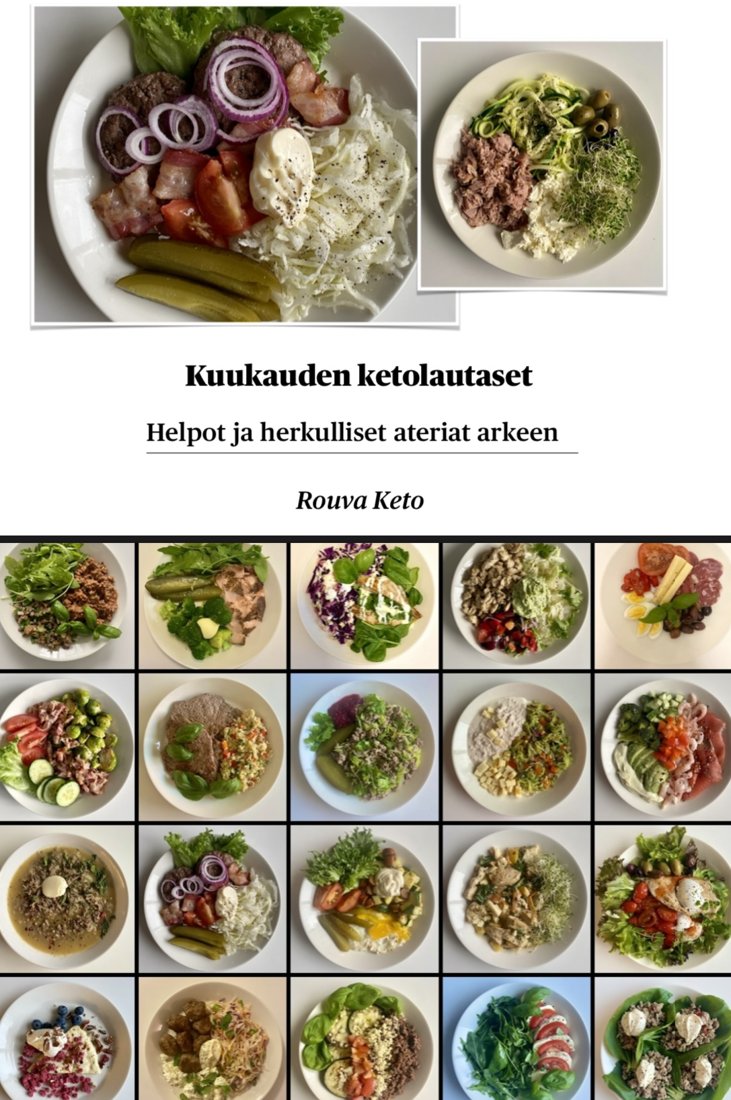 Helpot ketolautaset 9,90€ e-muodossa (norm. 15,90€) — Rouva Keto ...