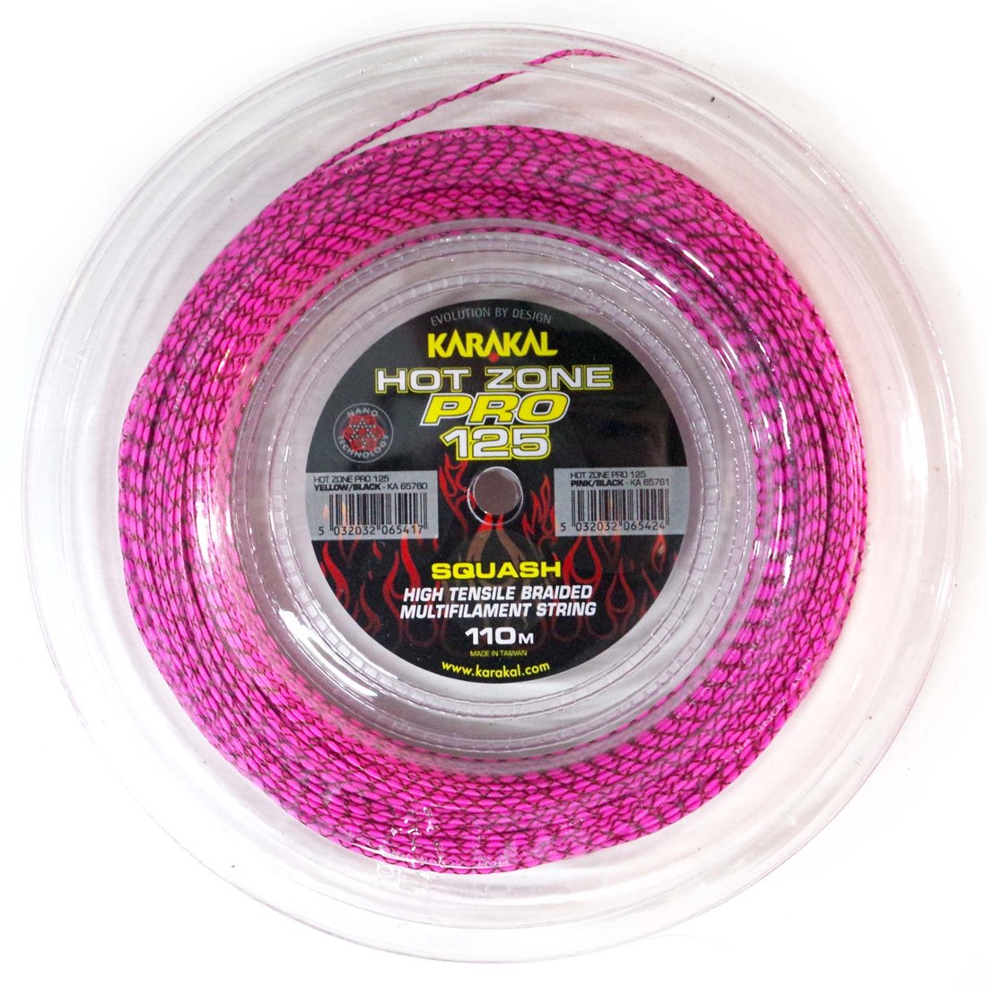 Karakal Hot Zone Pro 125 Squash String 110m coil — 86-Sport