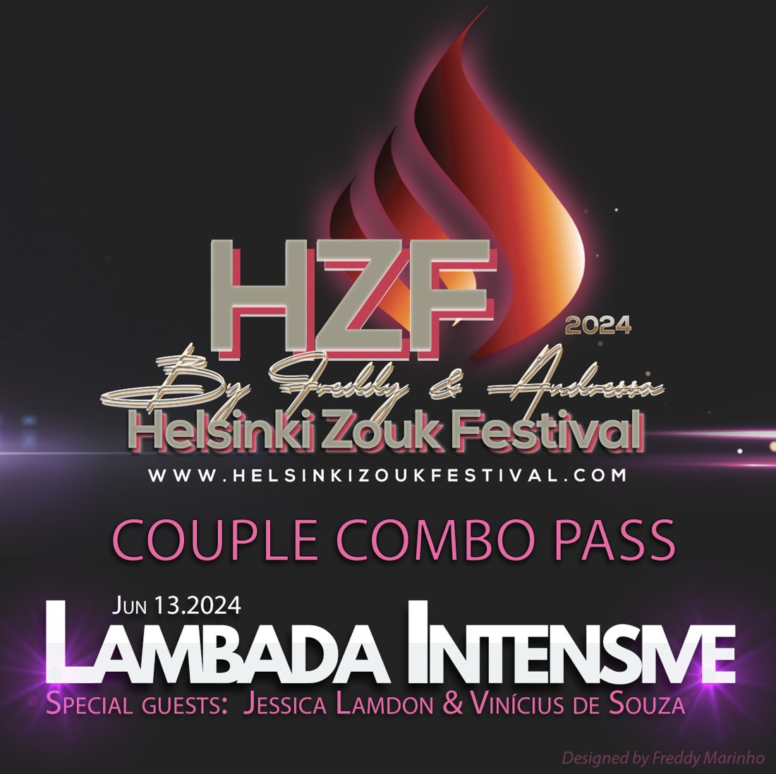 COUPLE COMBO PASS (HZF + Lambada Intensive) — RIO ZOUK STYLE