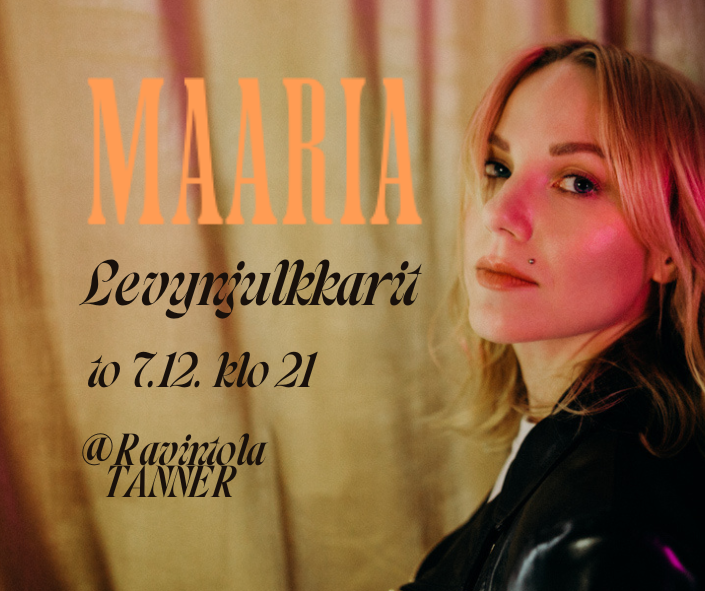 Maaria levynjulkkarit tukilippu — Maaria verkkokauppa