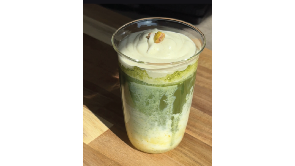 Pistachio Matcha Latte — Bonbon Coffee