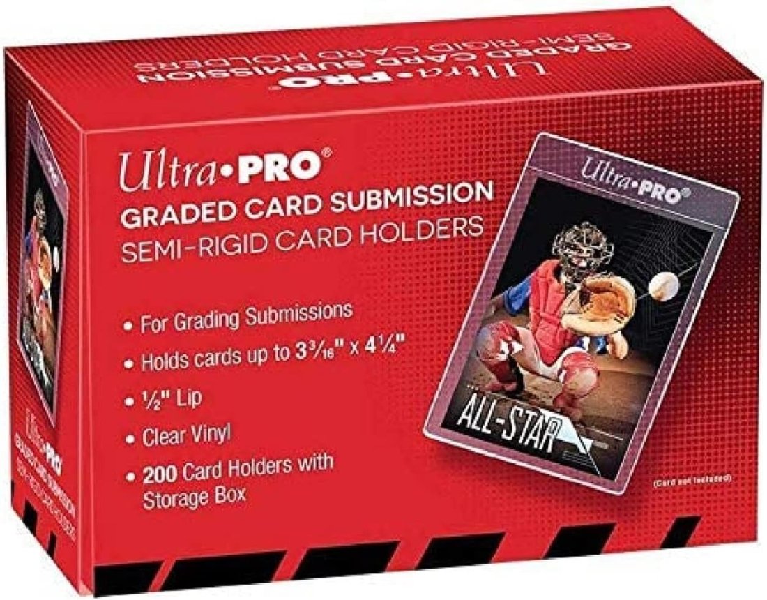 Ultra Pro - Semi Rigid 1/2" Lip Tall Sleeves (200) — VKC Cards