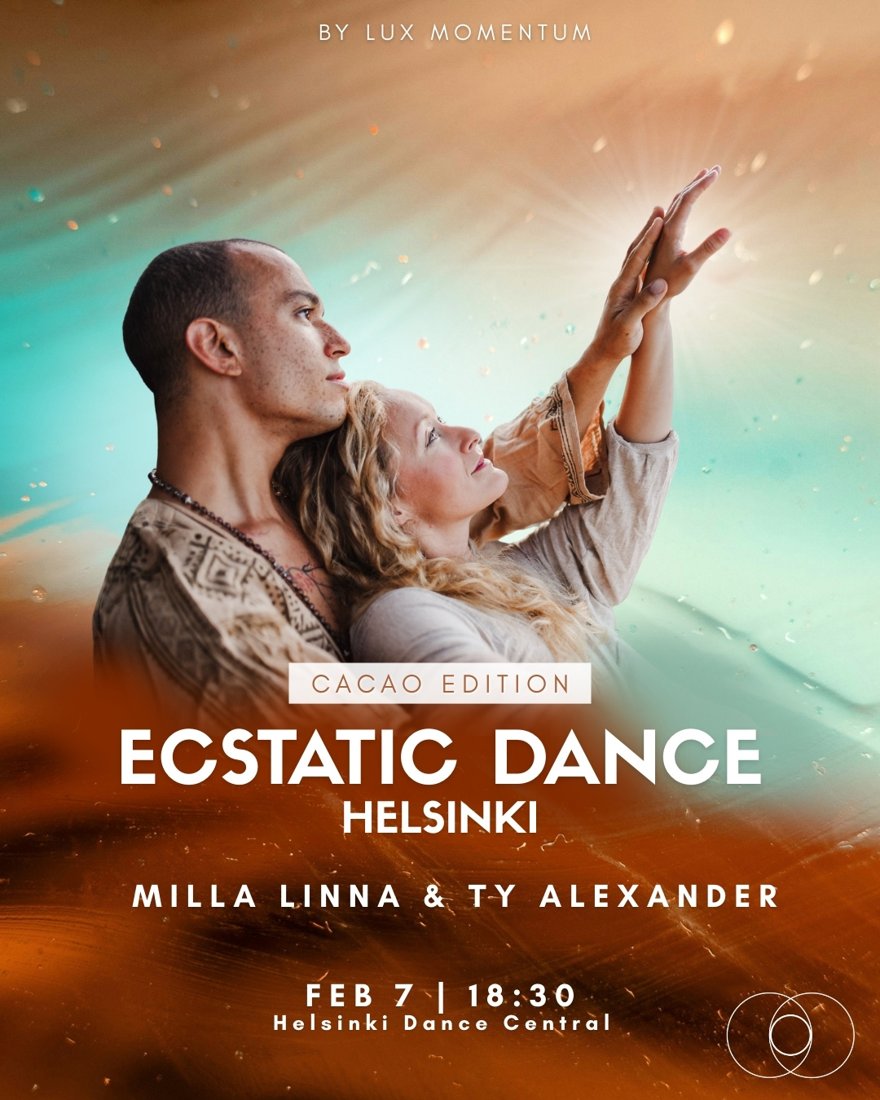 CACAO ECSTATIC DANCE 7.2.2026 / Milla Linna & Ty Alexander — Ecstatic ...